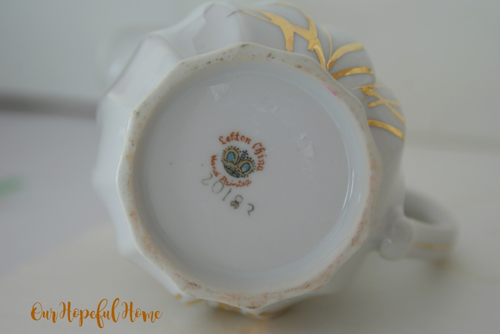 Our Hopeful Home: Thrill of the Hunt #53: Vintage China Galore