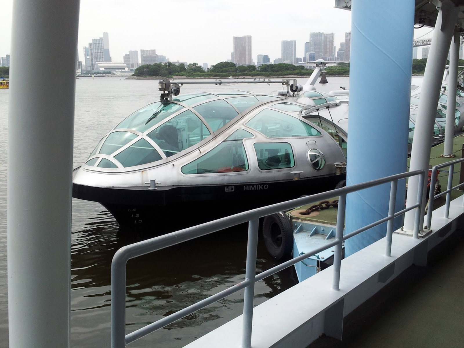 Japón - Día 2: Hacia Odaiba en el Himiko (Tokyo) - Conmimochilacuestas