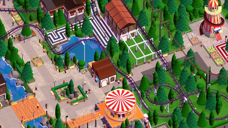 Indie Retro News: Parkitect - Retro inspired theme park designer coming ...