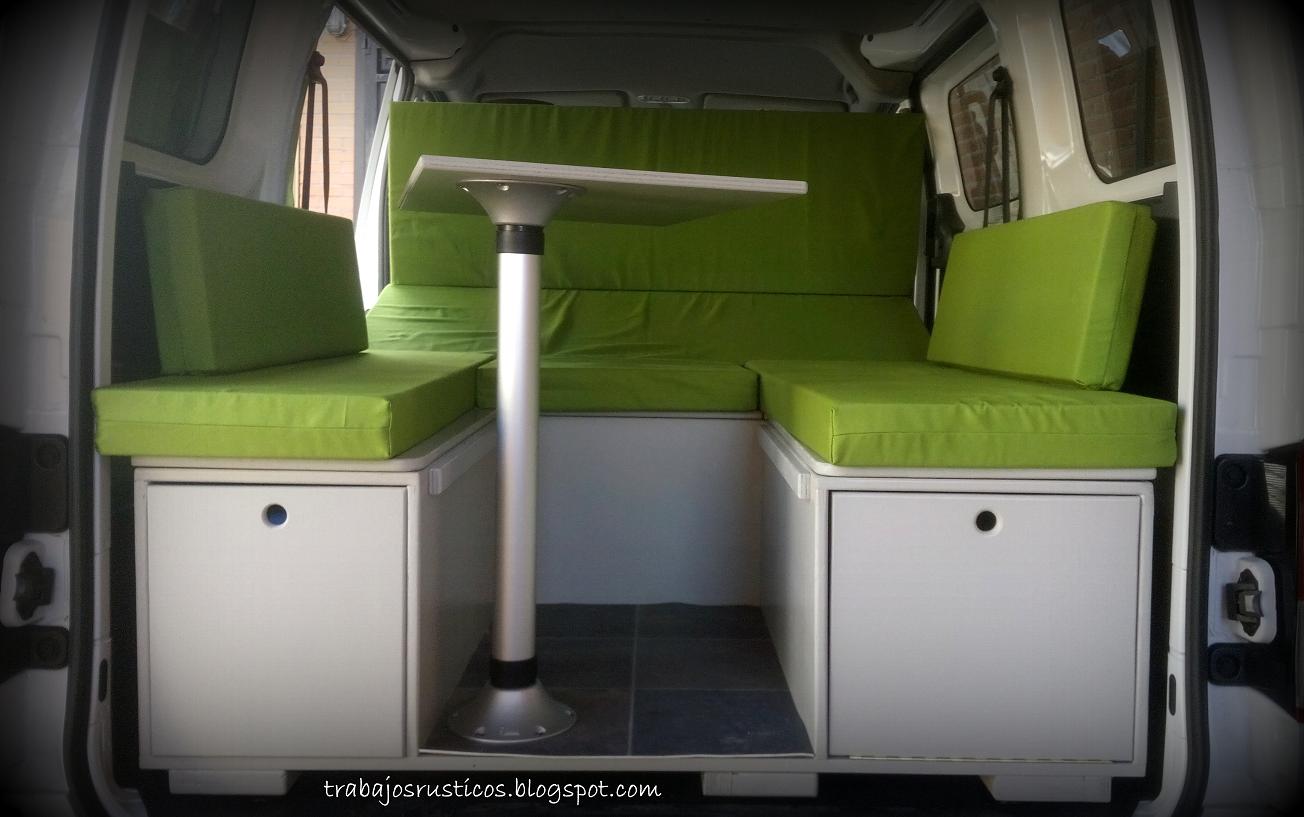 Trabajos Rústicos: Modulo camper Nissan NV200