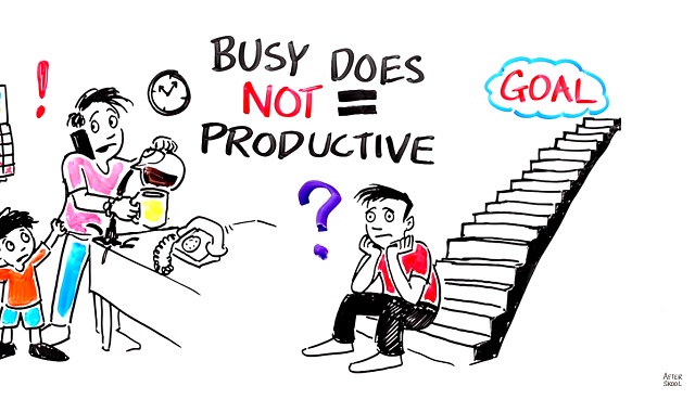 Are you busy or are you productive? #Video - Visualistan