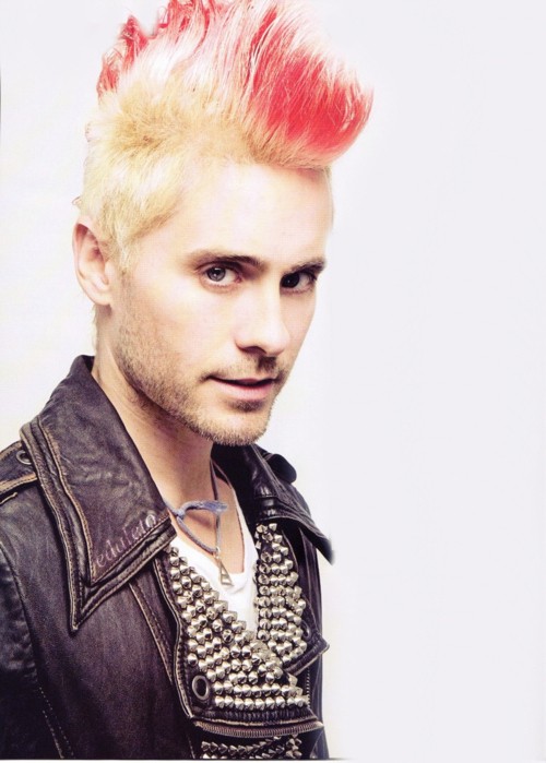 I have a thing for mohawks, and I DEFINITELY have a thing for Jared ...