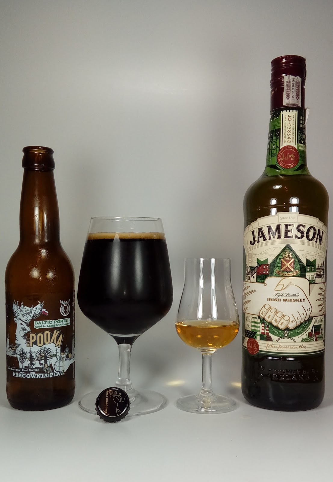 Pooka - Pracownia Piwa - Porter Bałtycki aged in Jameson barrel ...