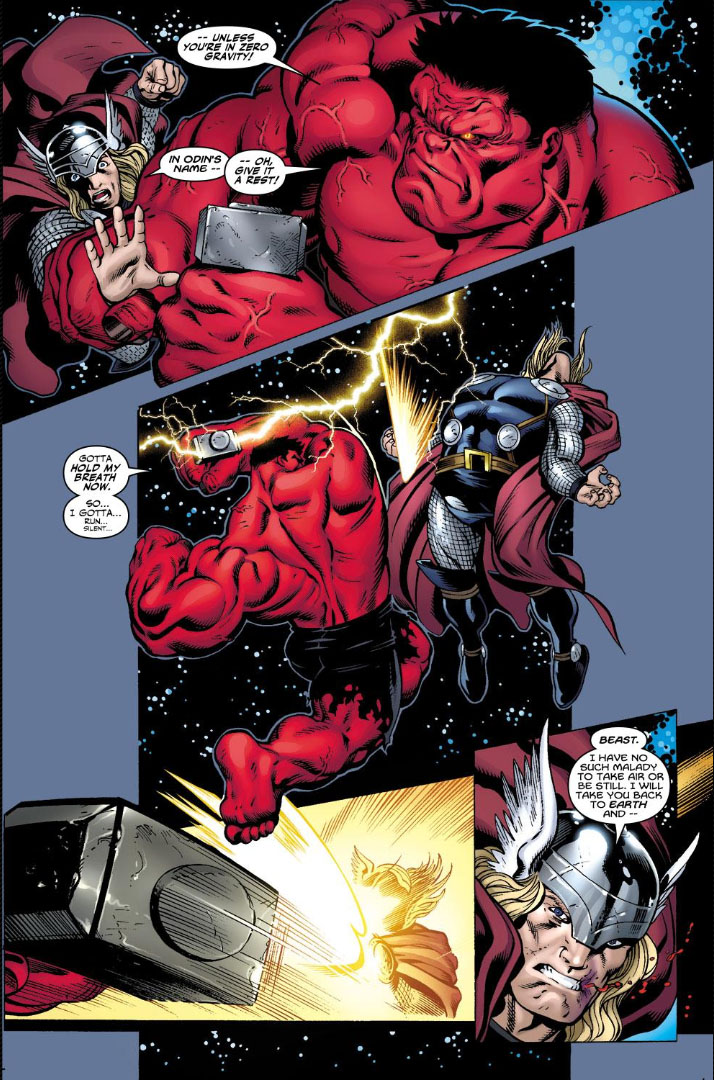 The Peerless Power of Comics!: Rise Of The Red Hulk!