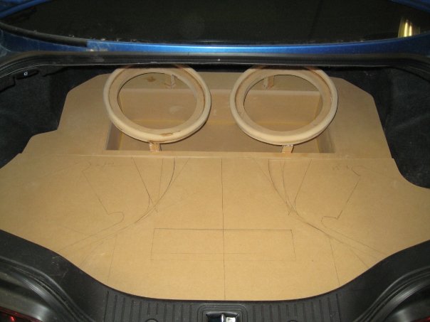TOP AUTO CUSTOMIZATION : INFINITI G35 CUSTOM FIBERGLASS TRUNK SETUP