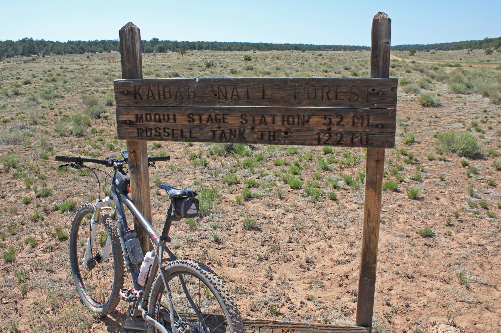 My Two Schillingsworth: AZT: Bismark Lake to Moqui Stage Station