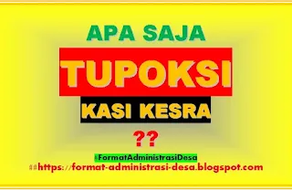 Tupoksi Kasi Kesra (Tugas Pokok Dan Fungsi Kepala Seksi Kesejahteraan) Terbaru | FORMAT ...