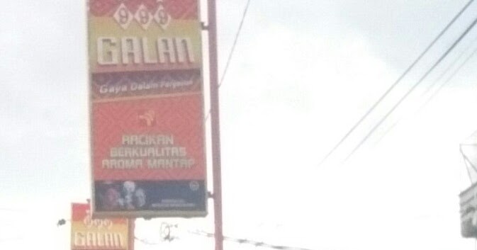 Vendor Papan Reklame Rokok Galan : Perizinannya Dihandle Ketua Ormas ...