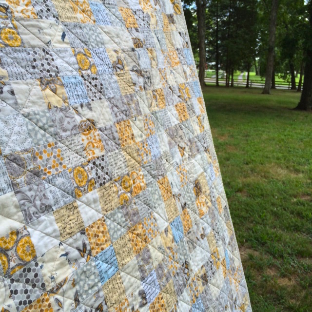 Confessions of a Fabric Addict: The Postage Stamp Quilt Tutorial ...