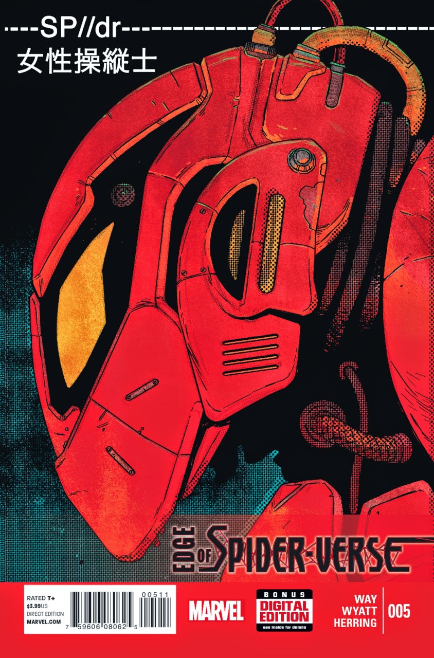 COMIC BOOK FAN AND LOVER: EDGE OF SPIDER-VERSE # 5: SP//dr – MARVEL COMICS