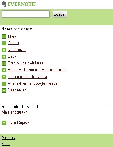 Tecnicia: Usar Evernote como un gestor de notas simple