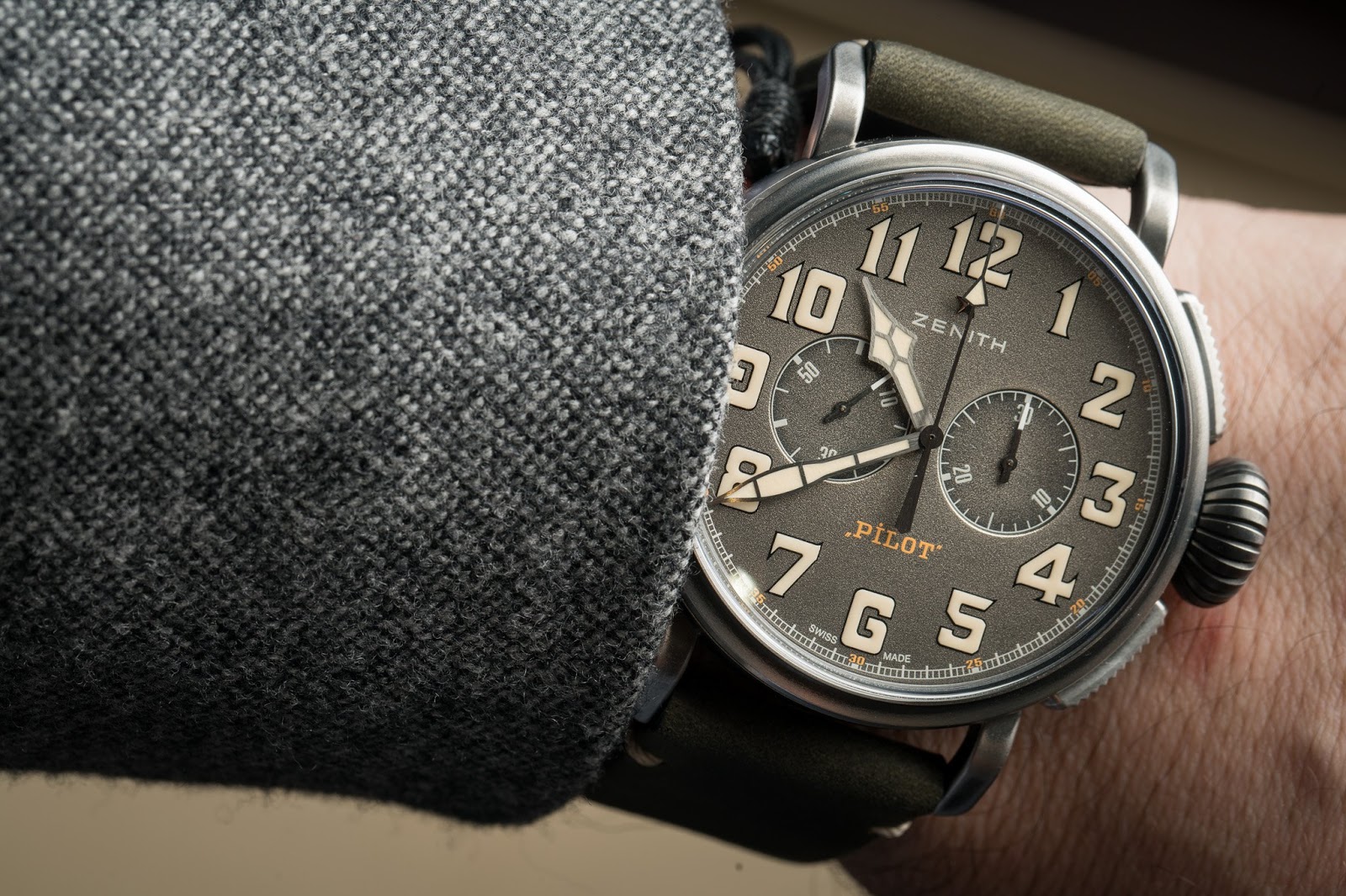 Best Replica Watches With Top Quality: 2016 Zenith Heritage Pilot Cafe ...