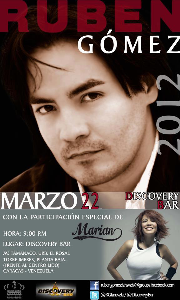 Menudomania Total: Rubén Gómez vuelve a Venezuela