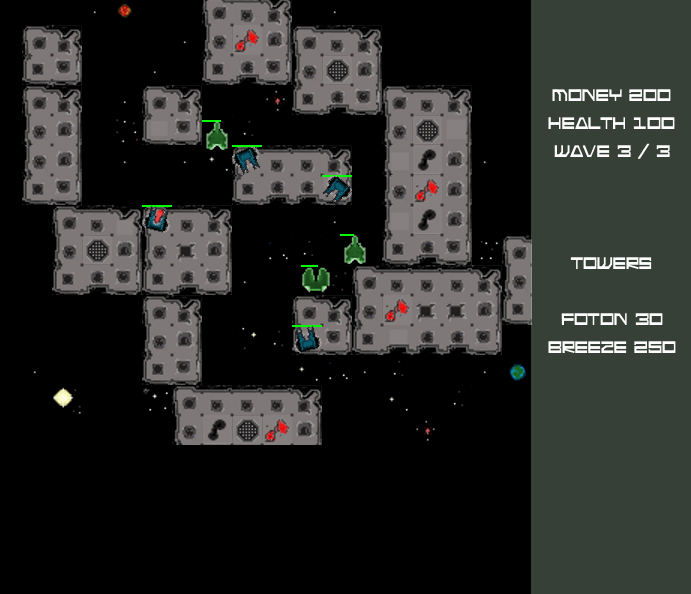 Random tower of games: Drone Defense 0.2