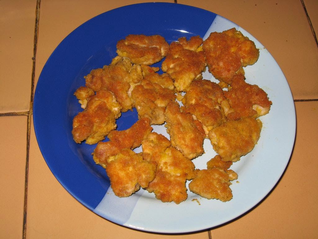 Adventures in Flavorland: Creier pane (Breaded pork brain) (Romanian)