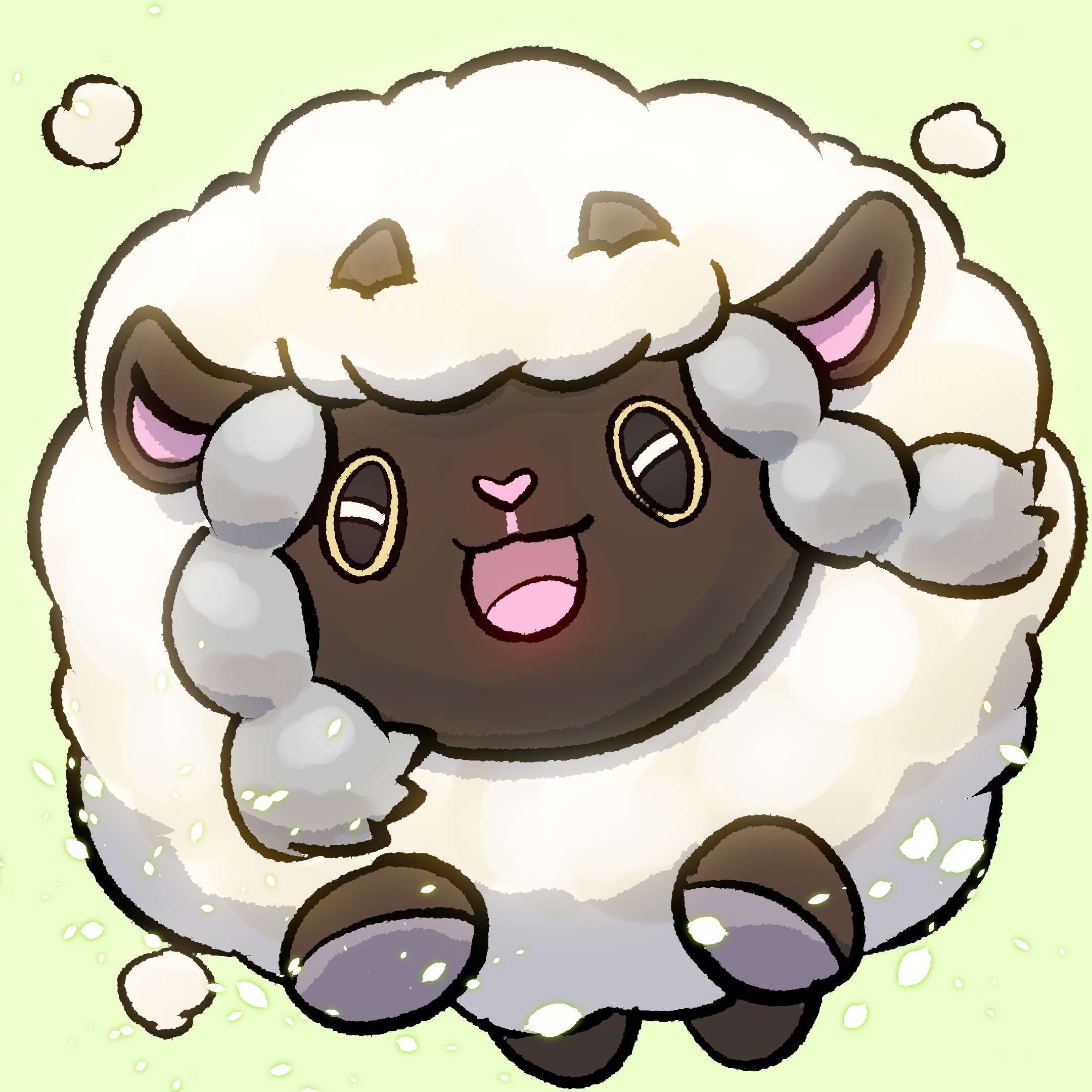 Wooloo, Pokemon Sword and Shield, 4K, #74 Wallpaper PC Desktop