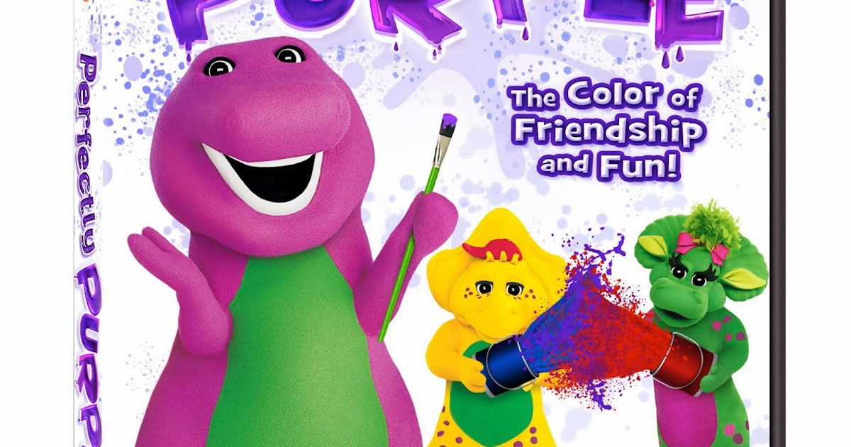 A Lucky Ladybug: Barney®: Perfectly Purple DVD Review and #Giveaway