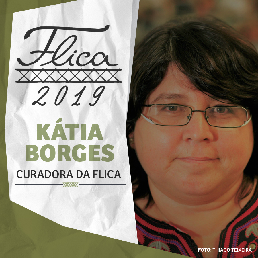 Kátia Borges, a curadora da Flica 2019