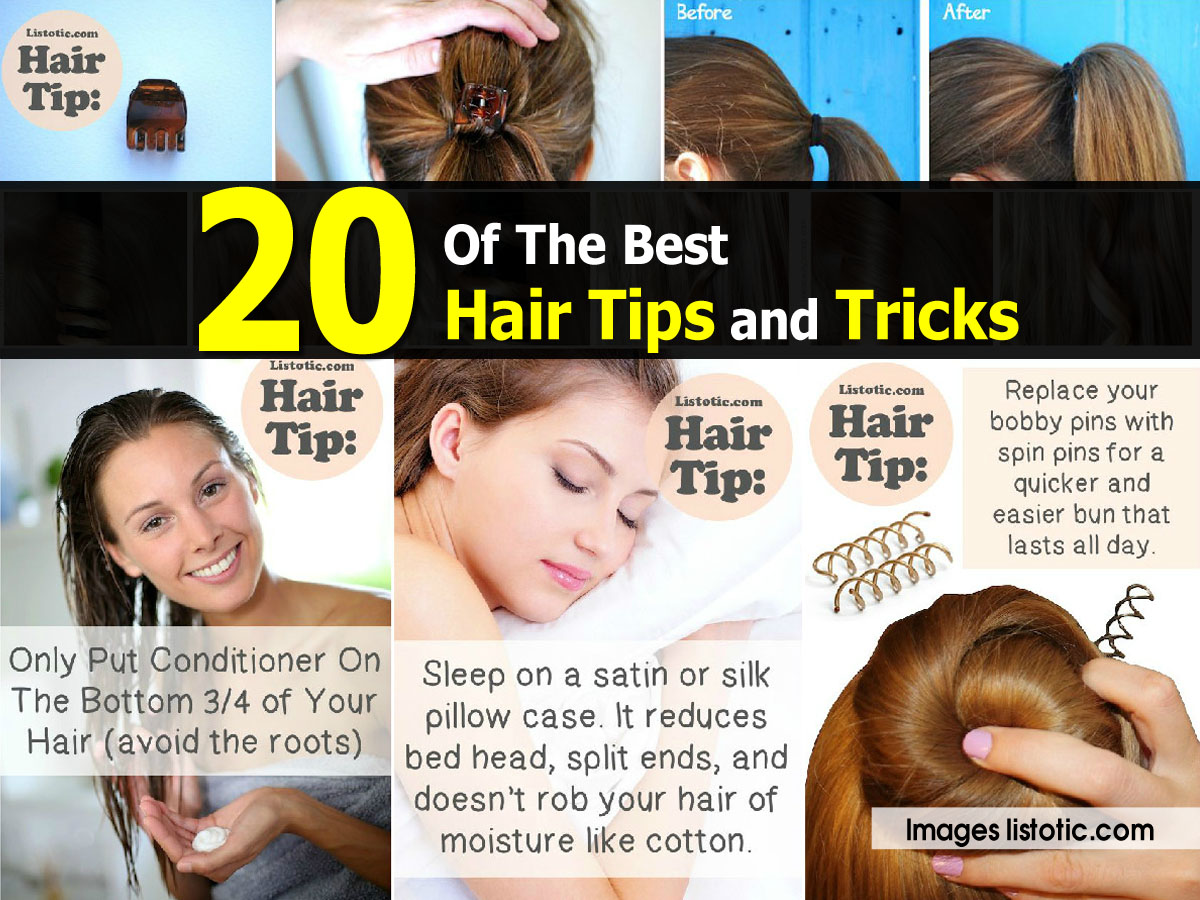 20 of The Best Hair Tips and Tricks - Handy DIY