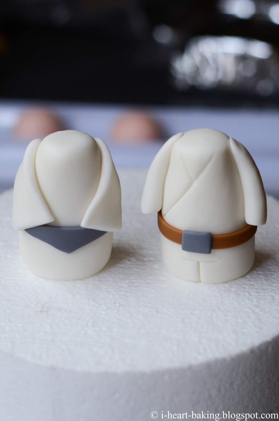 i heart baking!: star wars birthday cake with handmade fondant luke and ...