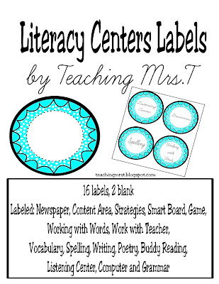 Teaching Mrs. T: My TpT Store