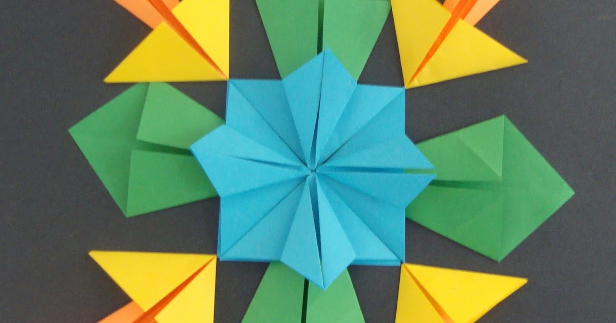 Art. Paper. Scissors. Glue!: Symmetrical Origami
