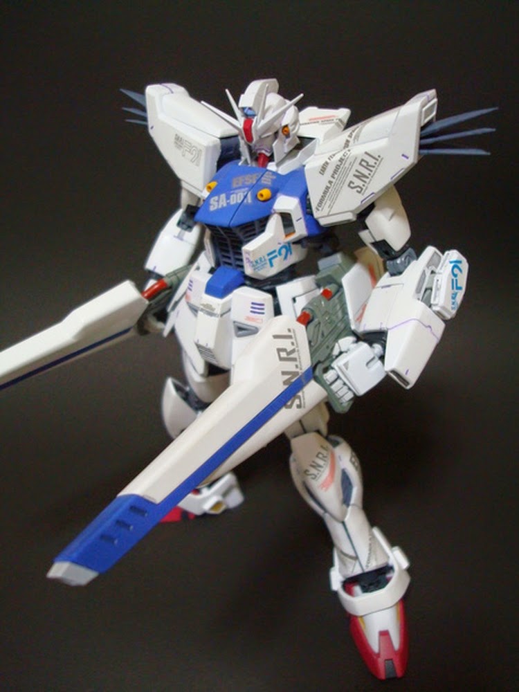 Custom Build: MG 1/100 Gundam F91