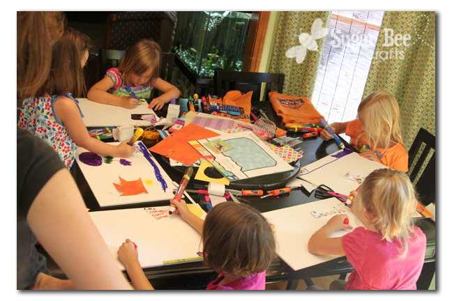 Craft Party, thanks Elmer's! (oh, and giveaway!) - Sugar Bee Crafts