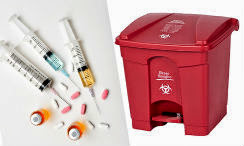 CJS Canecas: Canecas rojas y los residuos peligrosos