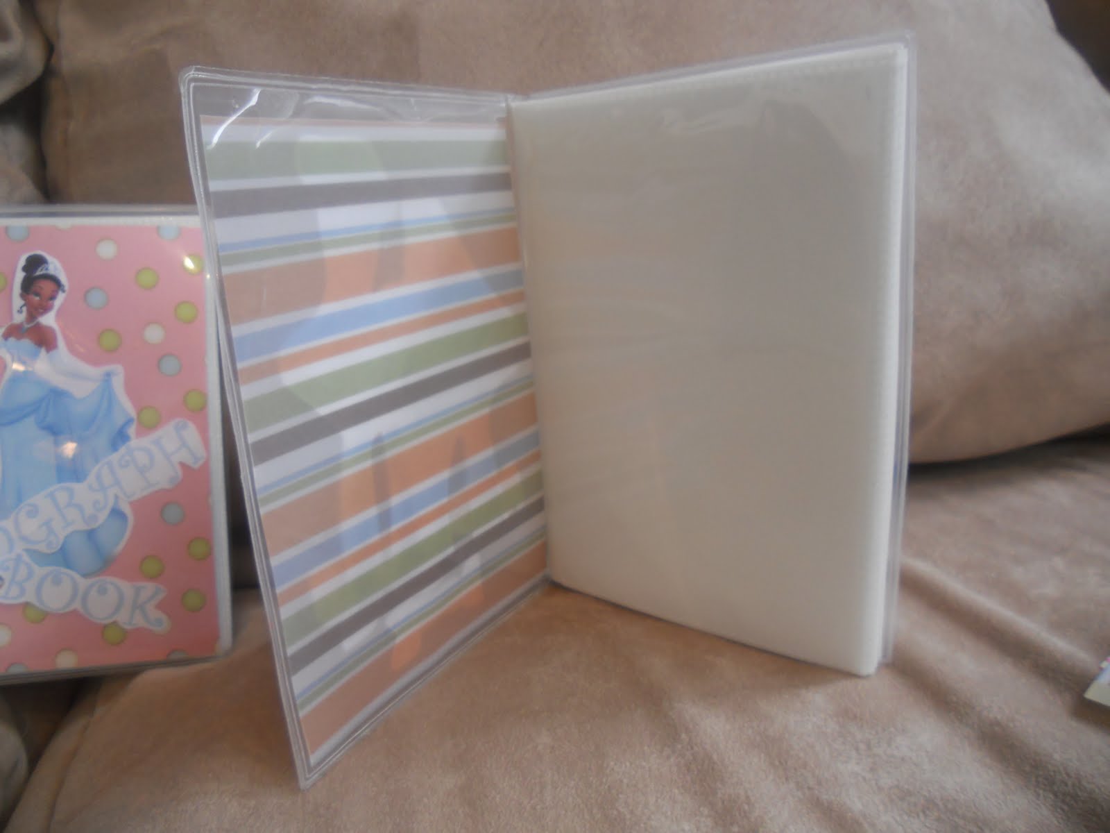 Blue Skies Ahead: Homemade autograph books for Disneyland!!