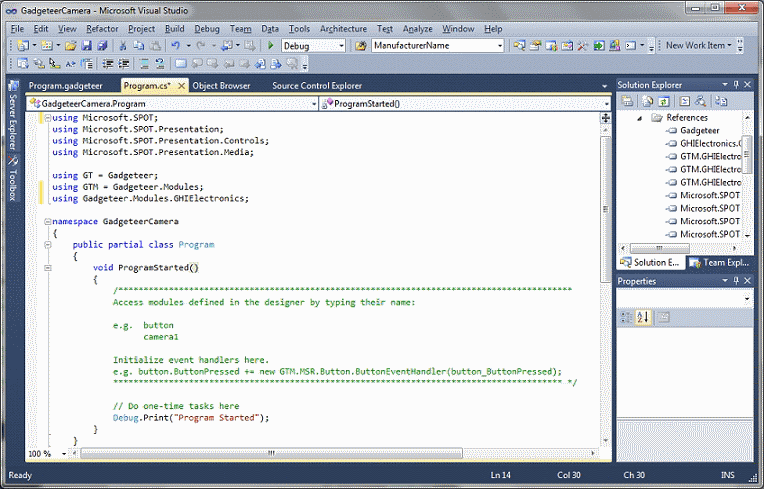 C#: Solution Explorer