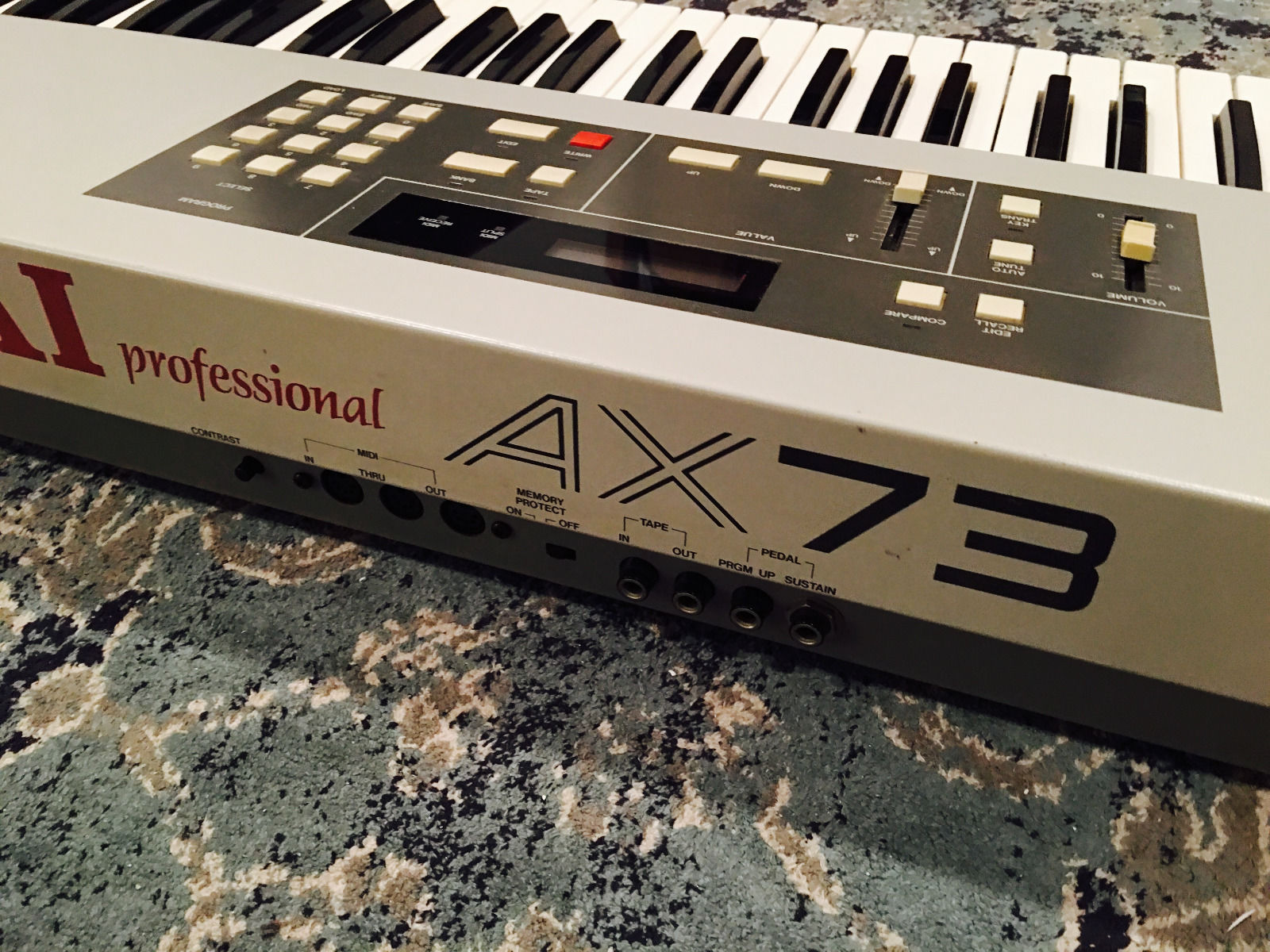 MATRIXSYNTH: AKAI AX73 6 Voice Vintage Analog Synthesizer