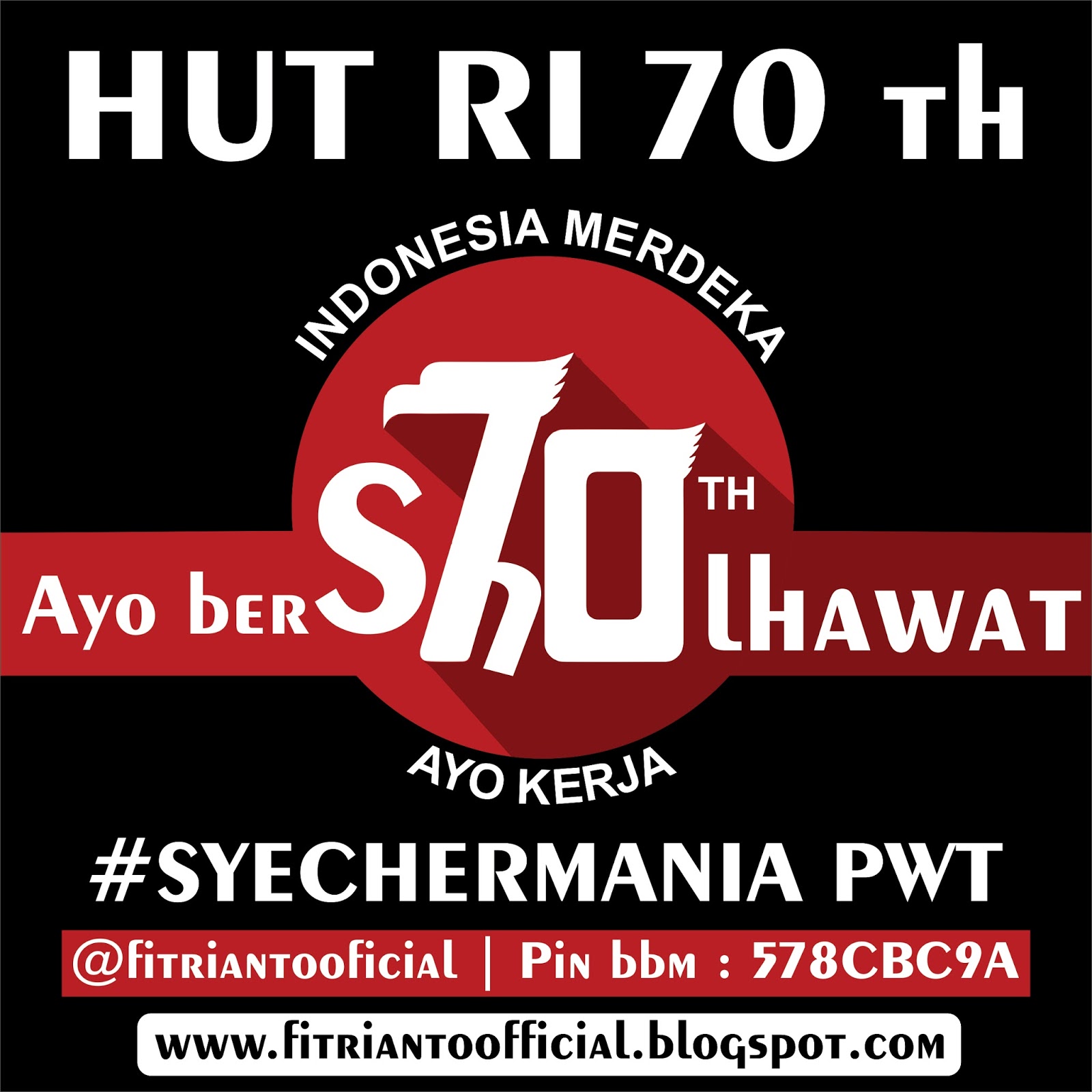 kumpulan logo hut RI ke 70 - FITRIANTO OFFICIAL