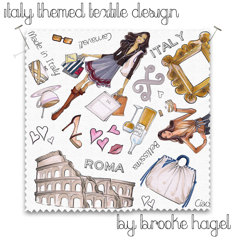 Fabulous Doodles Fashion Illustration blog by Brooke Hagel: Italy ...