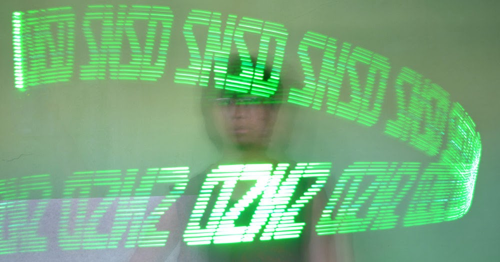 Persistence of Vision (POV) Using Arduino ~ Arduino Tutorial