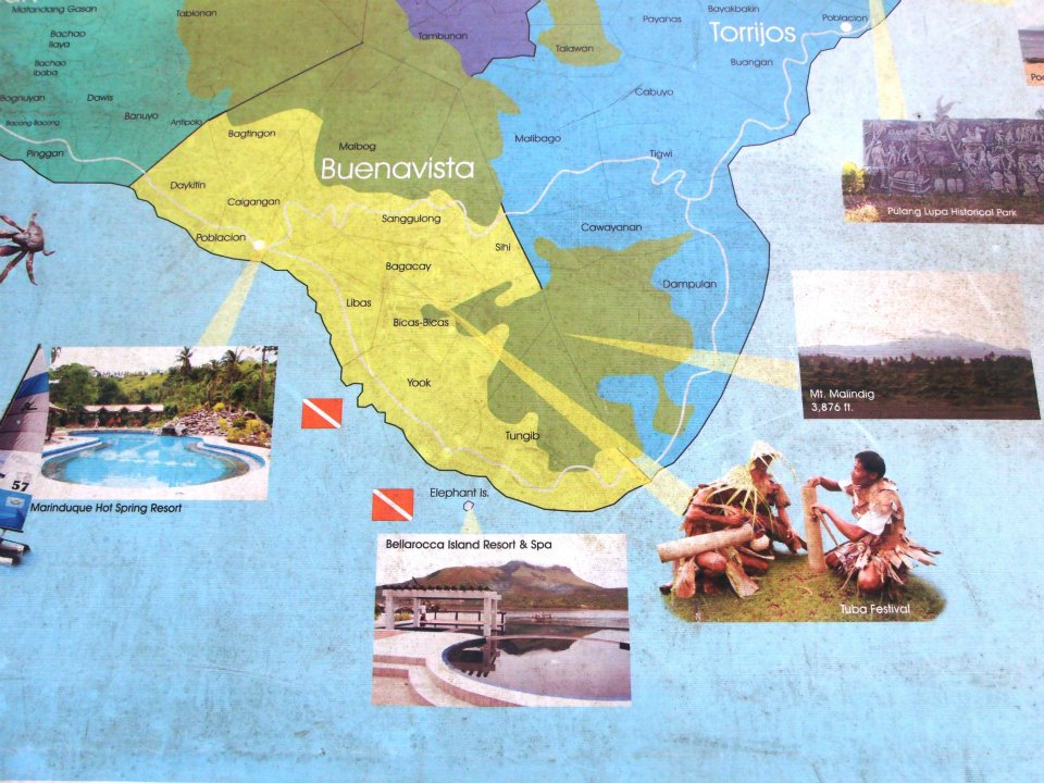 Bisayang Manlalakbay around the Philippines: Marinduque Map Guide: The ...
