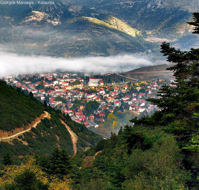 Greece-Travel-Fun: KALAVRYTA RACK RAILWAY
