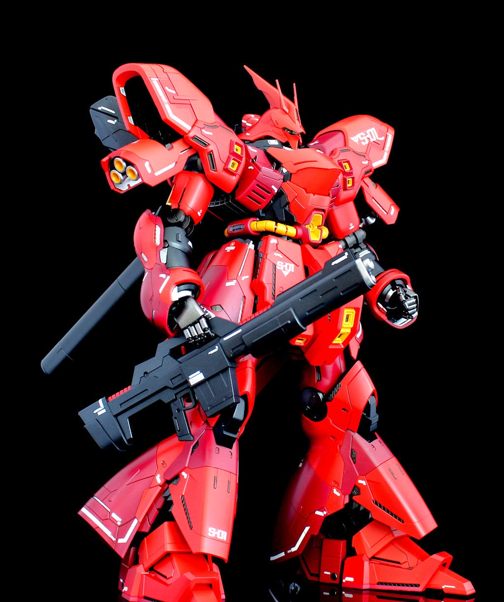 Gundam Family: MG Ver.Ka Sazabi (Original color painted build)