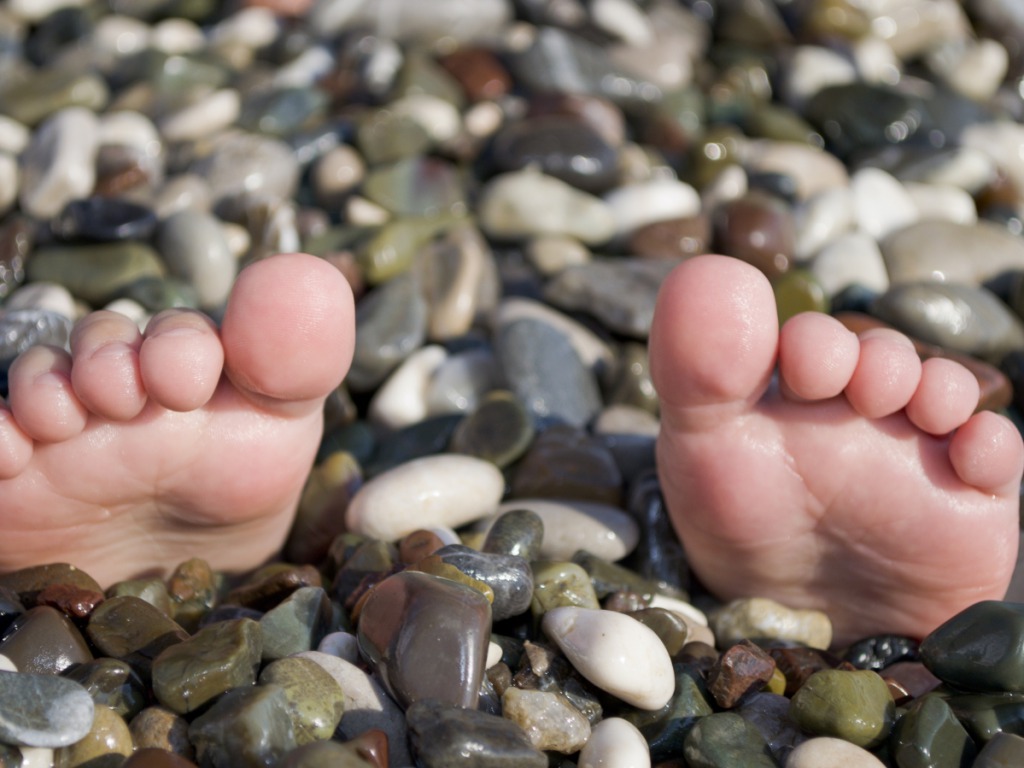 Funny feet ~ picture for wallpaper