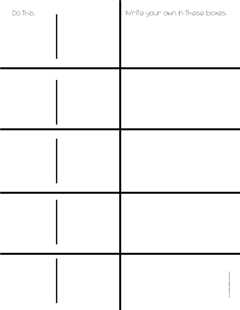 Autism Classroom: Teaching Fine Motor Imitation with Lines and Shapes