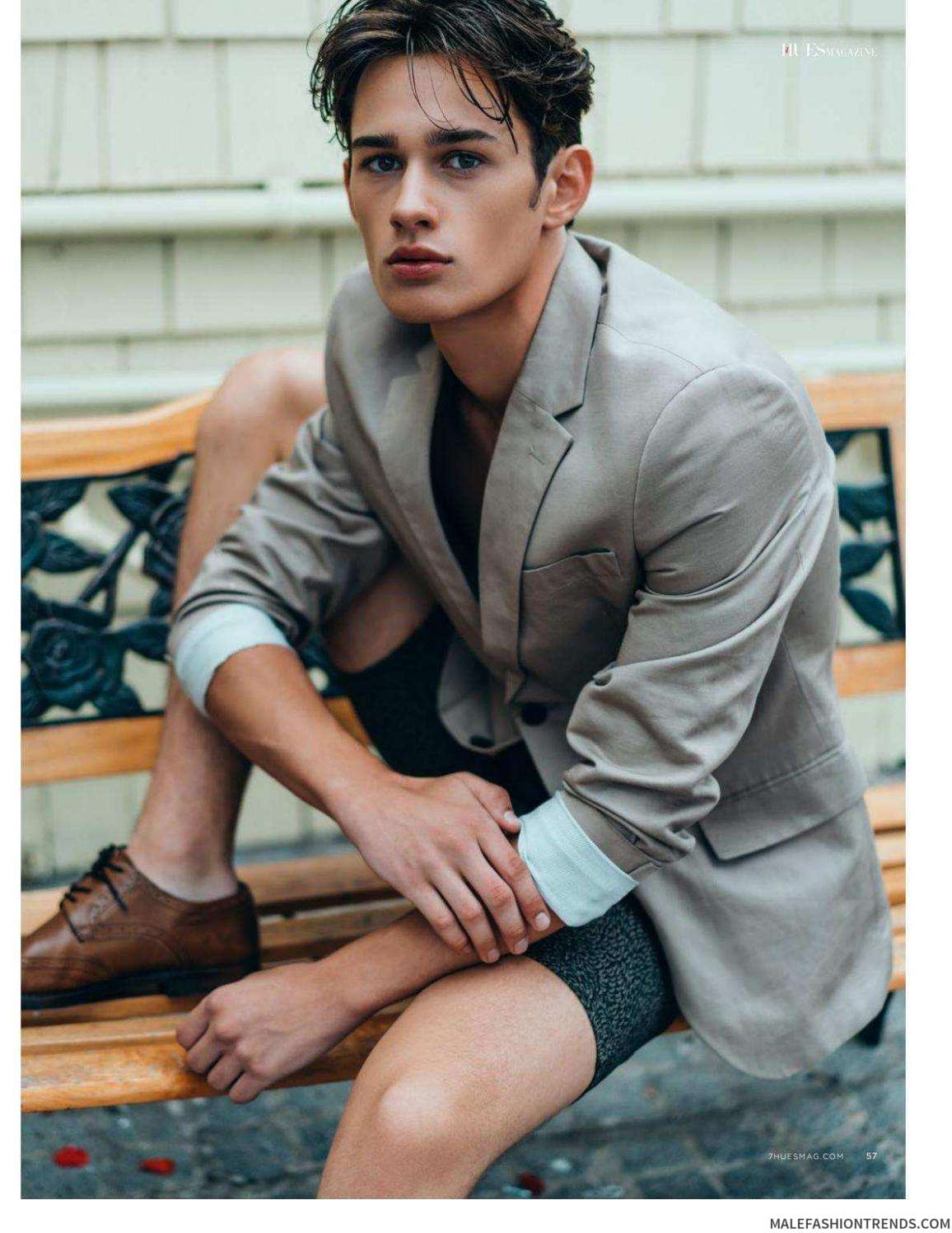 Levi McLeod para 7 HUES Magazine en fotos de Lester Villarama