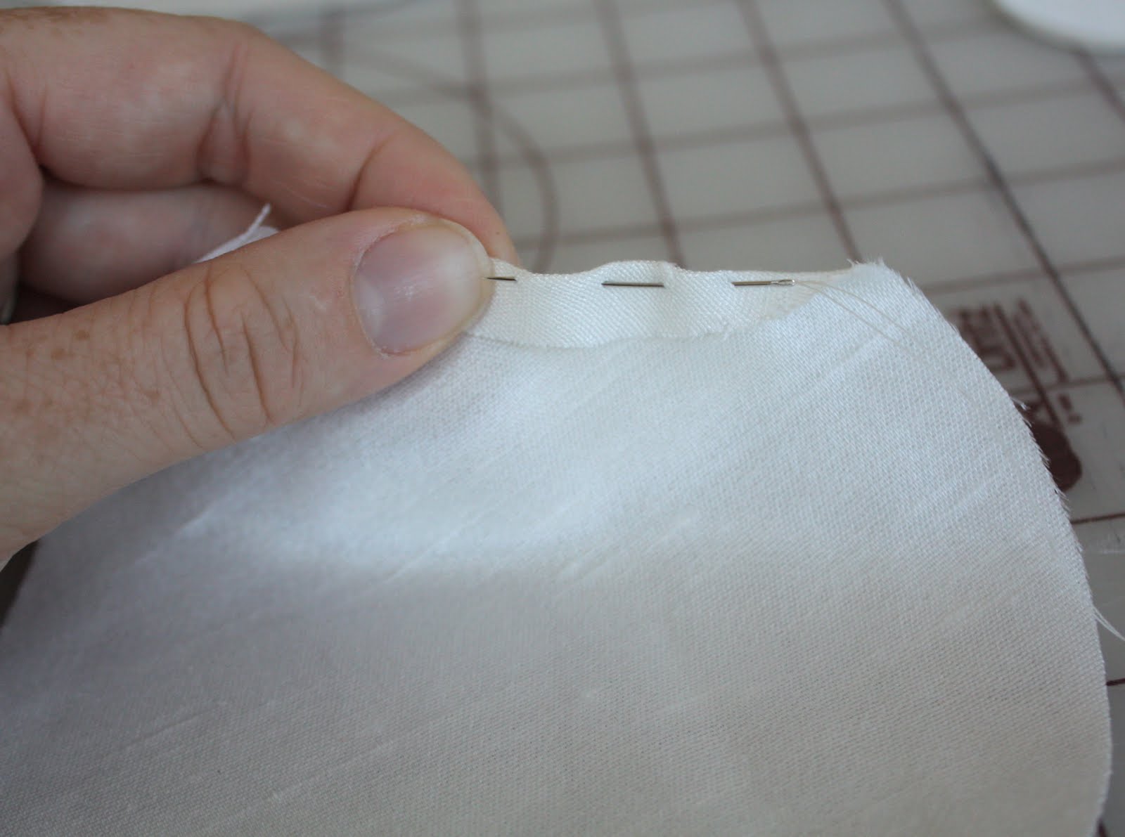 At Second Street: yo-yo pillows- AccuQuilt tutorial