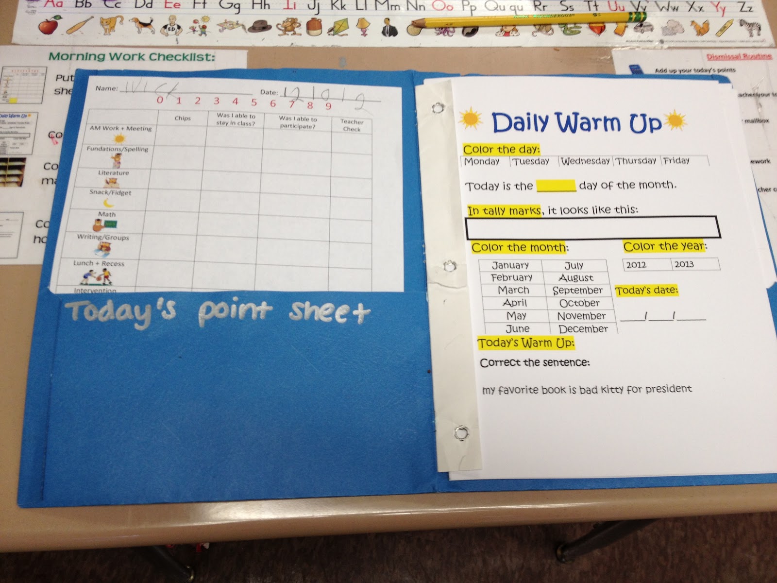 My Morning Routine {Daily Warm Ups}, Freebie + Giveaways!