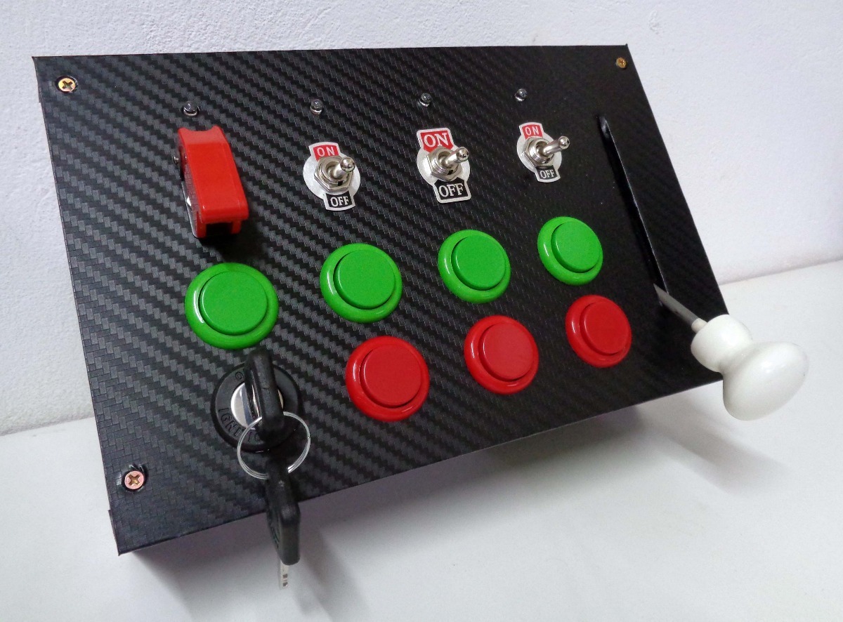 Button Box Painel Joystick Com Alavanca Euro Truck Simulator 2 ...