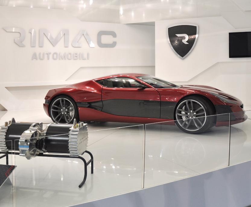 Rimac Automobili unveils 1,088 horsepower Concept One electric supercar ...