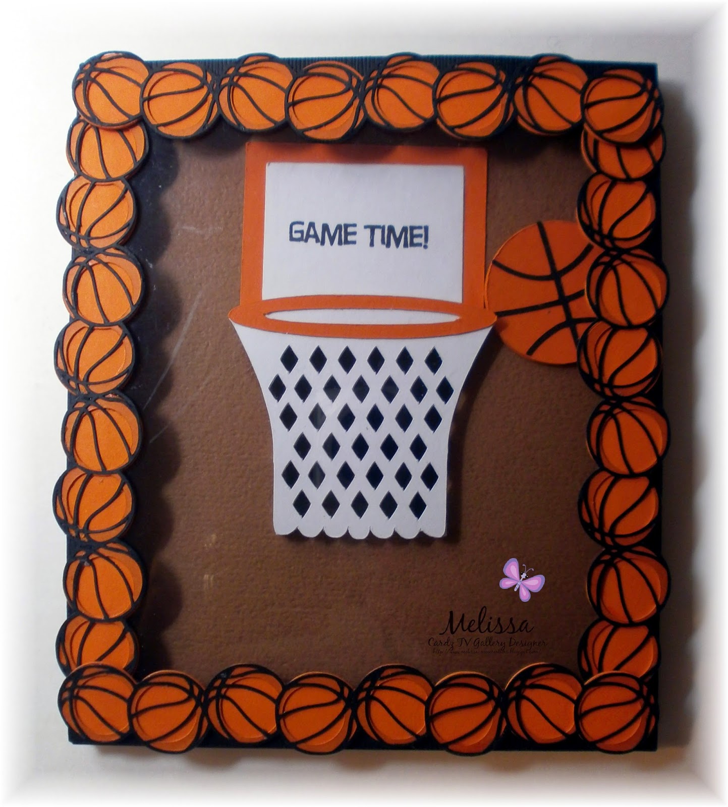 Moe Creations: Game Time shaker card/Cardz TV Gallery!!!