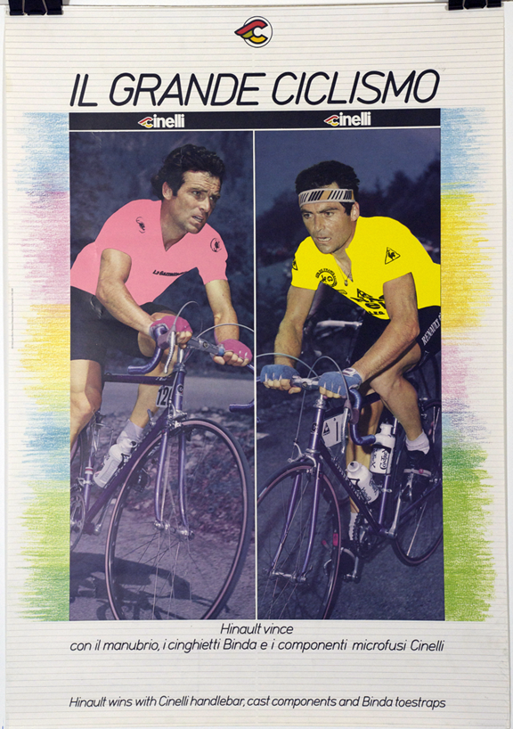 Cinelli Only: Bernard Hinault Poster