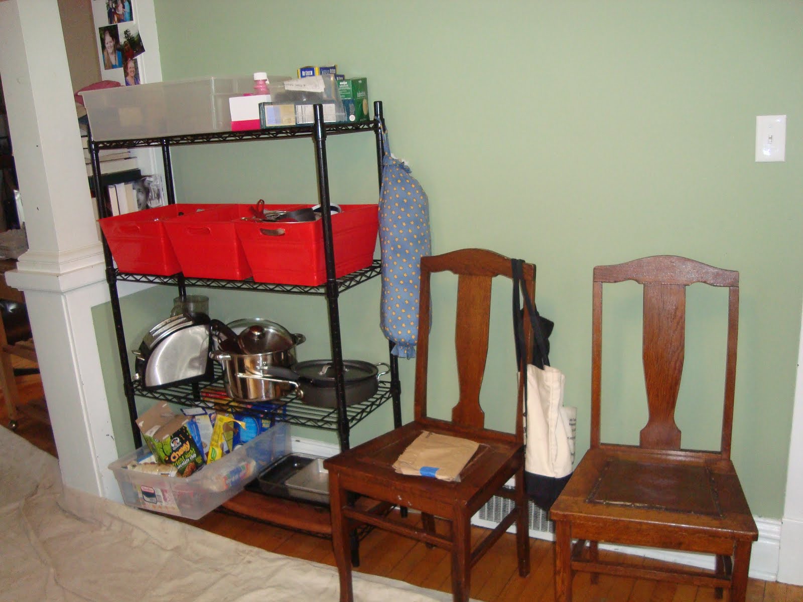 Our Addition!: Makeshift Kitchen