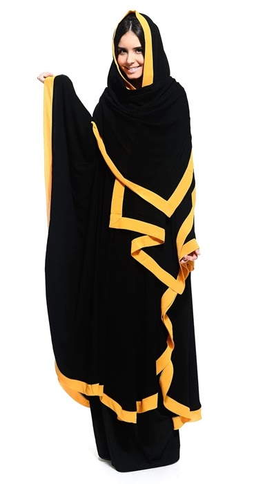 Simple Abaya Designs 2014 | Turkish Casual Abaya Pattern 2014-2015 ...