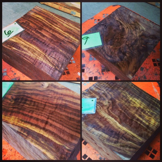 wood: More pics of the new Claro Walnut!